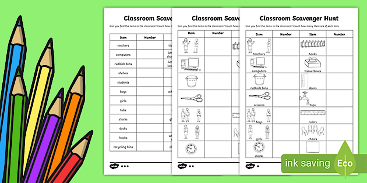 Back to School | Maths Scavenger Hunt | Teacher Made | Twinkl