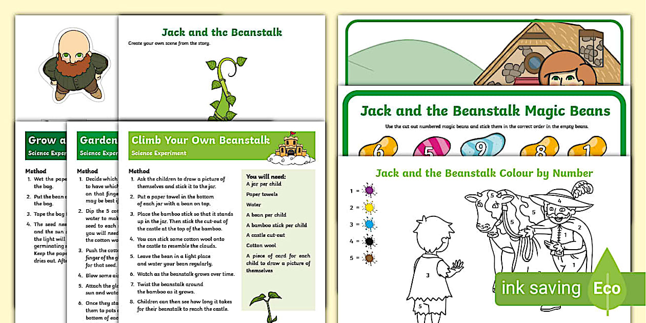 EYFS Jack and the Beanstalk Resource Pack (Ages 3-5)
