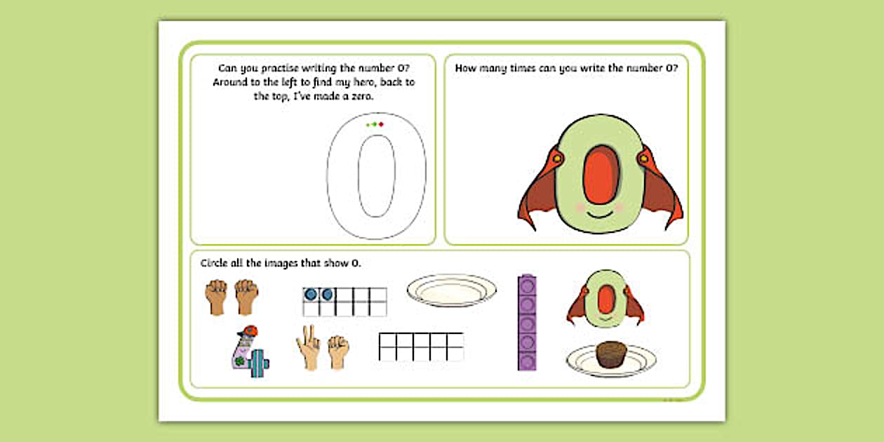 👉 The Adventures of Zero Activity Mat (teacher made)