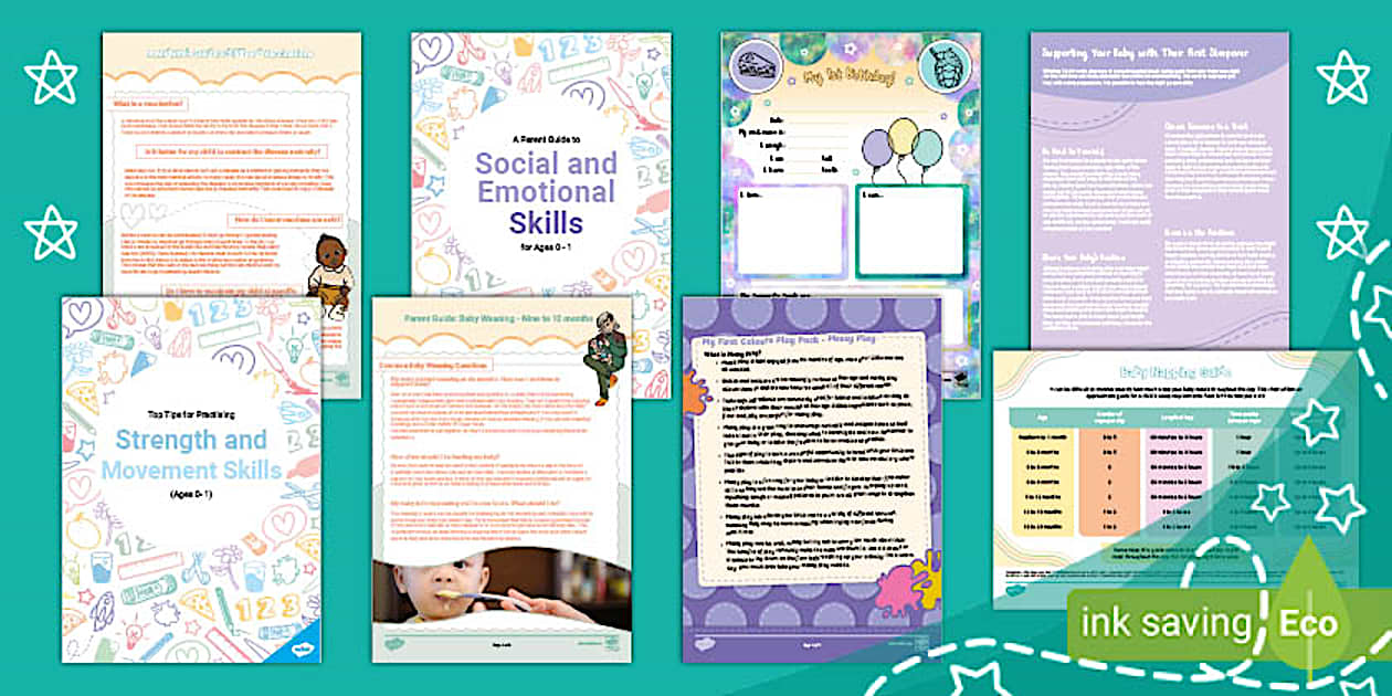 Free Parent Support Guide Pack 9-12 Months | Twinkl Parents