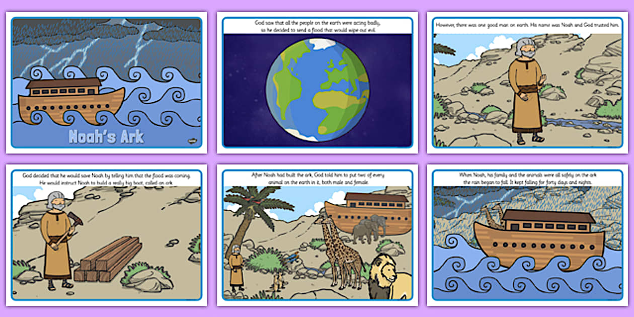 Noah's Ark Story (teacher made) - Twinkl