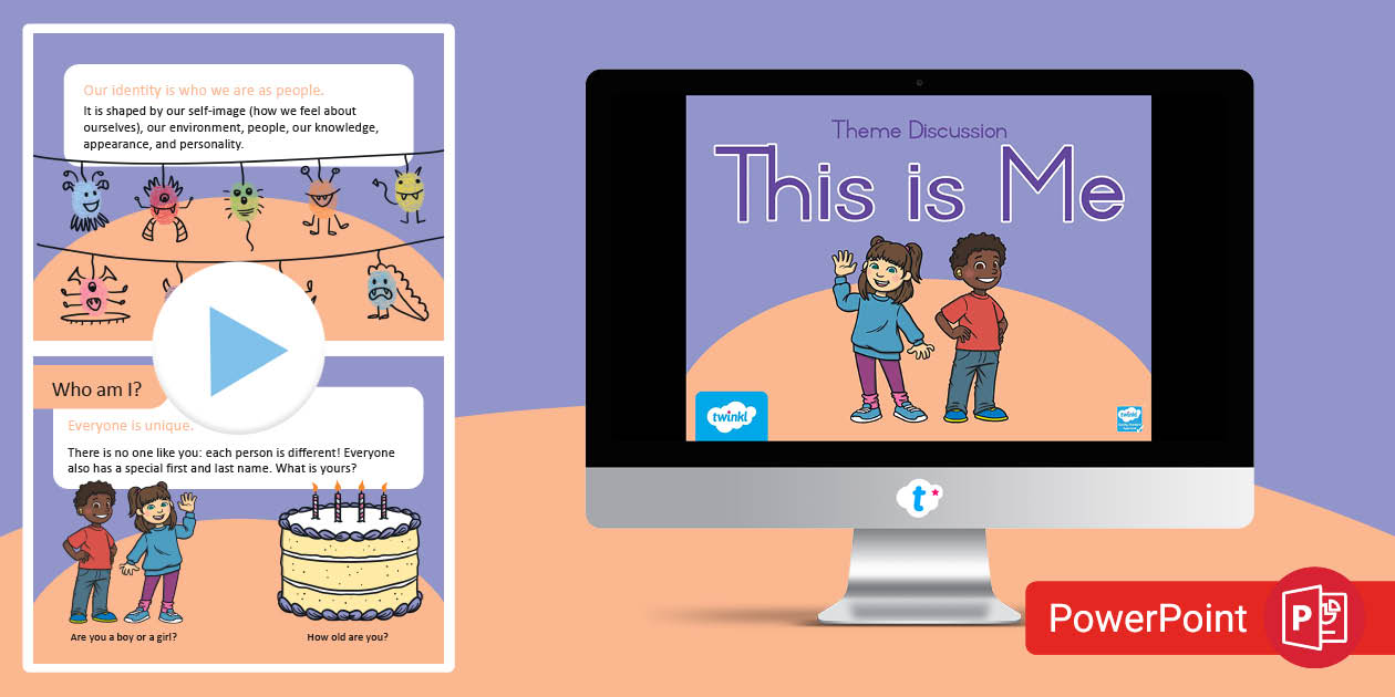 Grade R: This is Me Theme Discussion PowerPoint - Twinkl