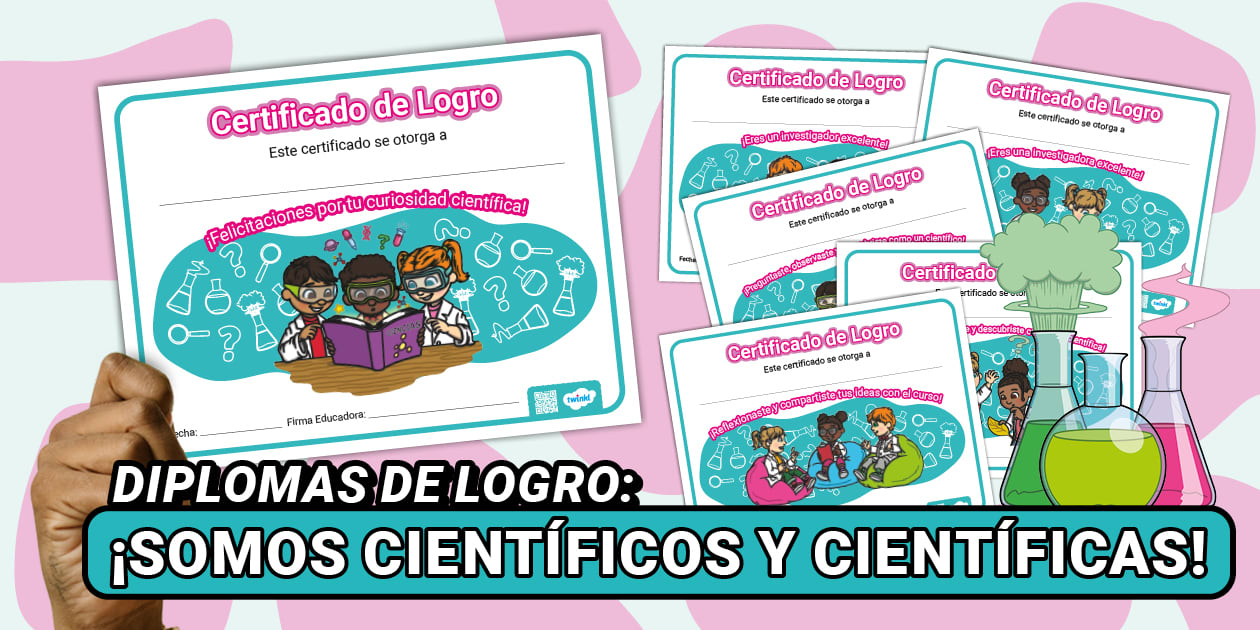 Diplomas | Exploración Entorno Natural | NT2 | NT1 - Twinkl