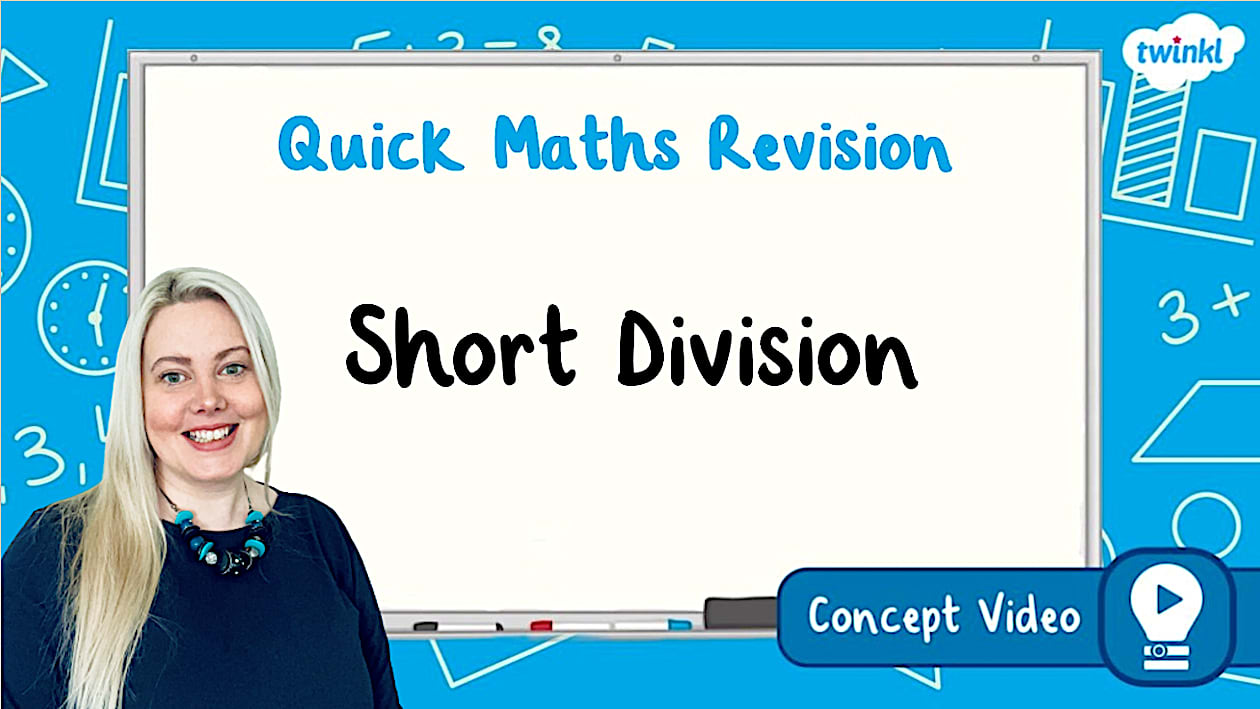 👉 Short Division | KS2 Maths Concept Video (teacher made)