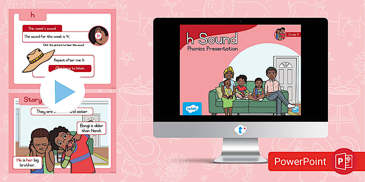 Grade R Phonics: Letter h: PowerPoint Presentation - Twinkl