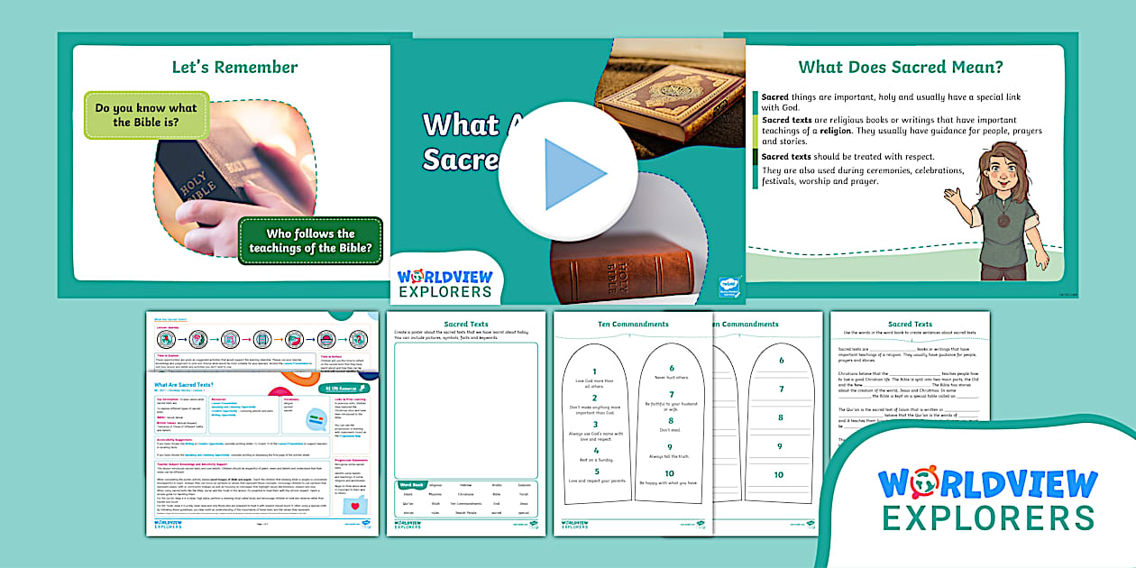 RE: Christian Stories: KS1 Lesson Pack 1