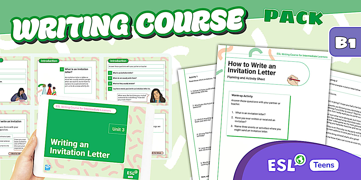 ESL Writing Course for Intermediate