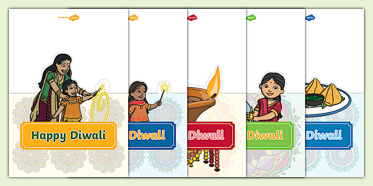 Diwali Pop Up Card Crafts | Primary Teaching Resources