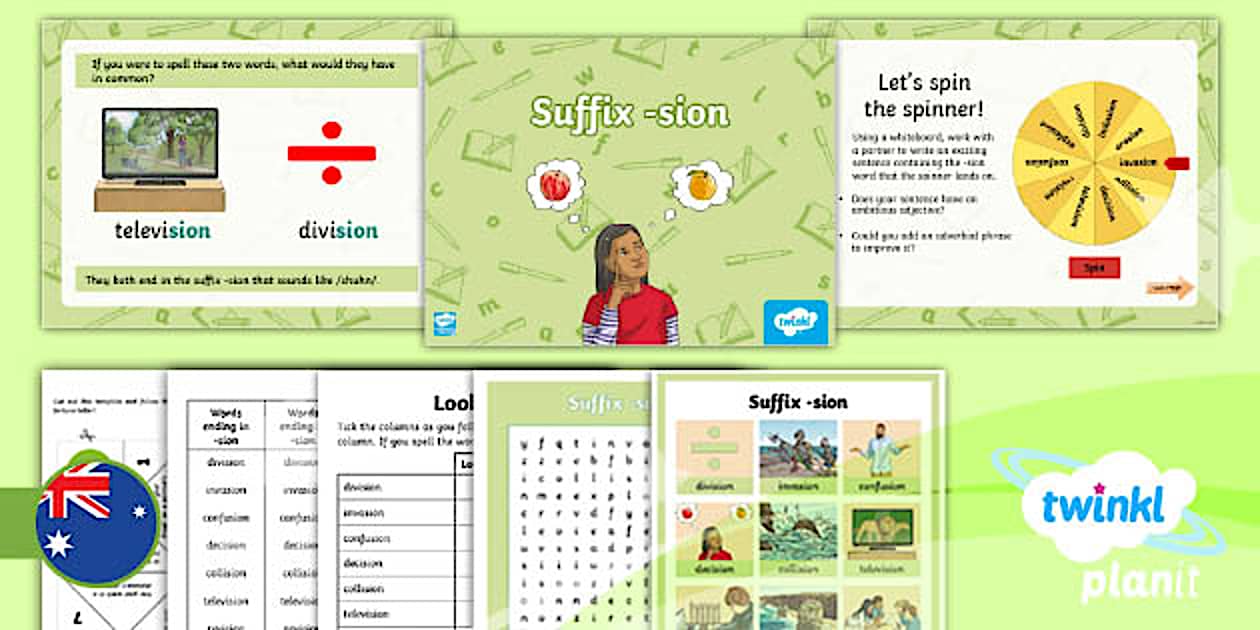 Year 5 Spelling: Suffixes Lesson 3