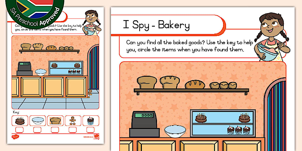 I Spy: Bakery (teacher made) - Twinkl