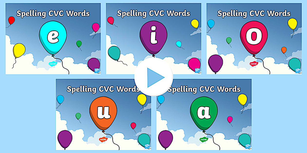 CVC Words Mixed Spelling PowerPoint Pack - CVC Words Mixed Spelling ...