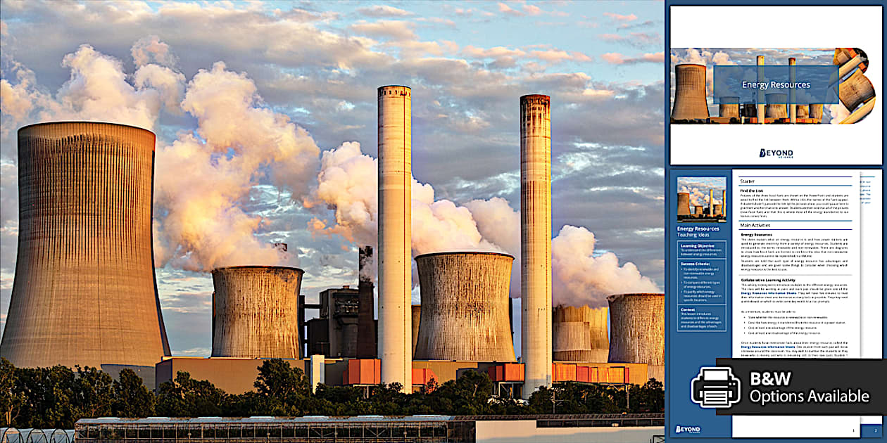 Energy Resources Lesson Pack | KS3 Energy | Beyond Science