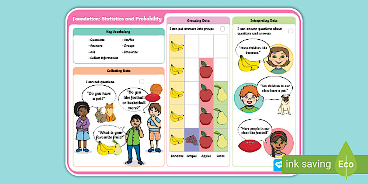 Foundation: Statistics and Probability Maths Knowledge Organiser