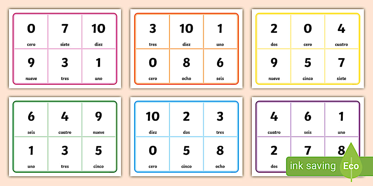 👉 KS1 Spanish Bingo | Languages | Number Games - Twinkl