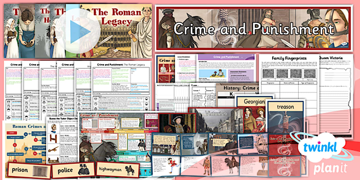 History: Crime and Punishment LKS2 Unit Pack - Twinkl