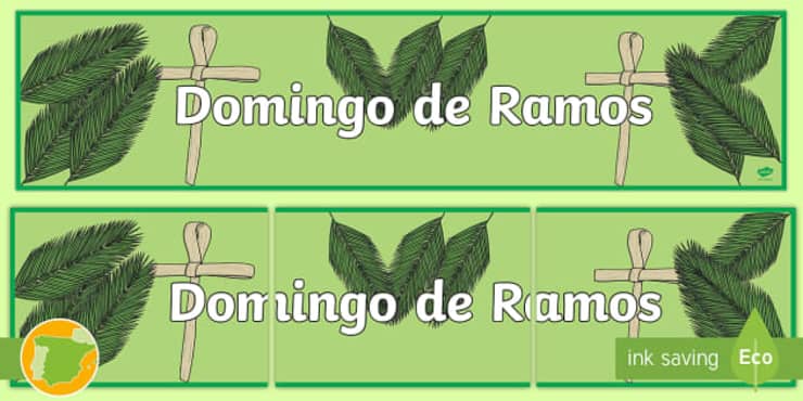 Domingo de Ramos - 24 de marzo de 2026 - Twinkl