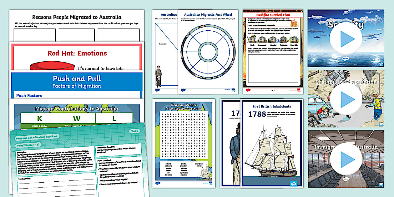 Surviving Situations Year 5 Weeks 7-8 Resource Pack
