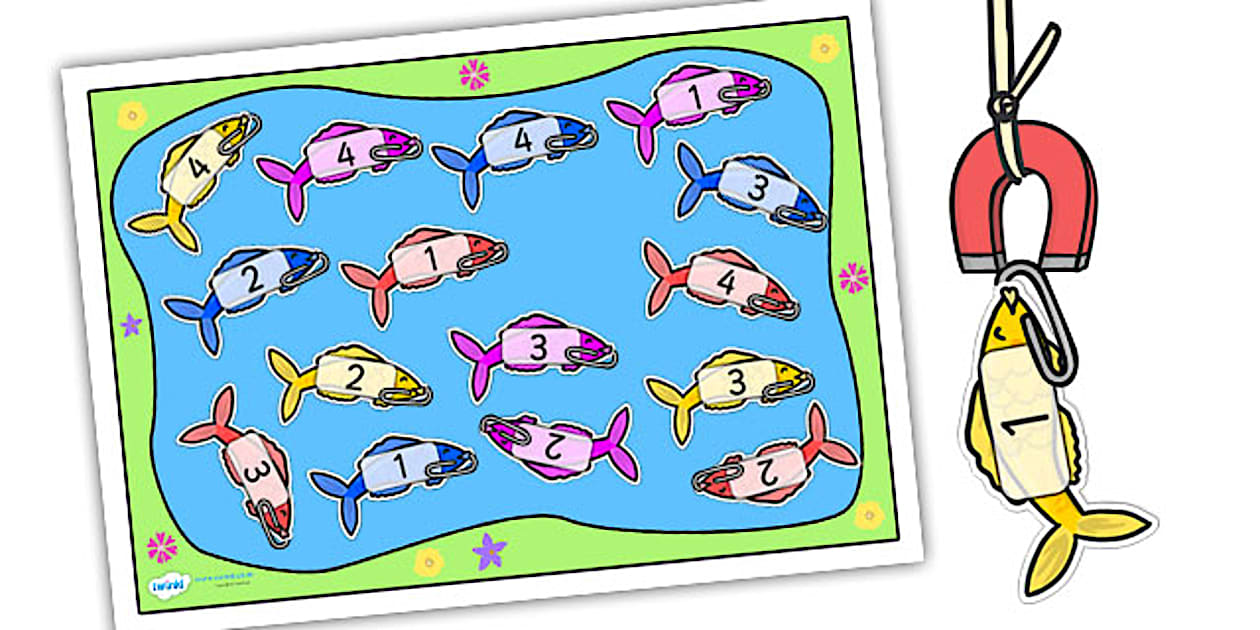 Editable Fishing Activity Cut-Outs (teacher made) - Twinkl