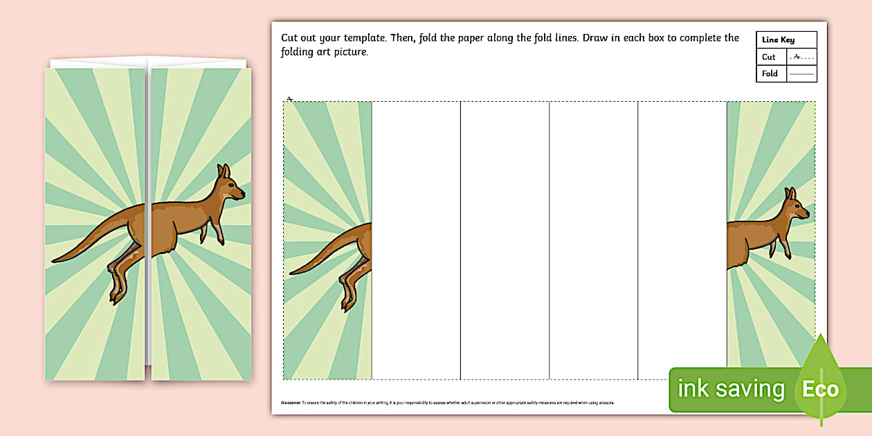Kangaroo Art and Craft Activity | F-2 | Teacher-Made