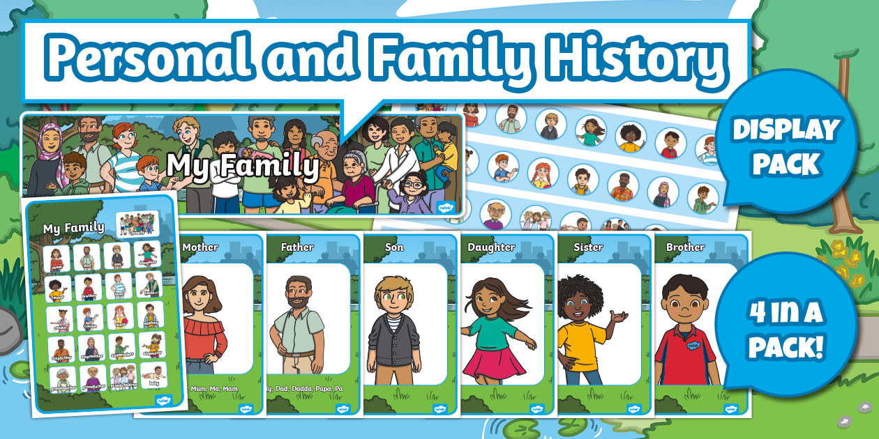 Personal & Family History Display Pack