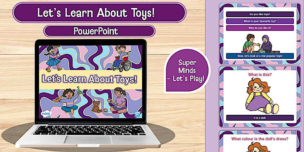 Let's Learn About Toys PowerPoint