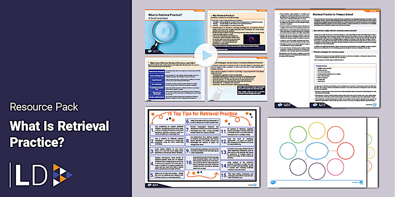What Is Retrieval Practice? Resource Pack - Twinkl