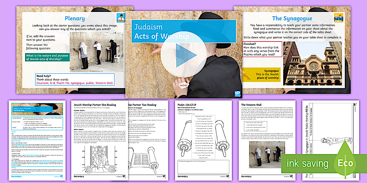 Judaism: Religious Practices | KS3 | Beyond Secondary