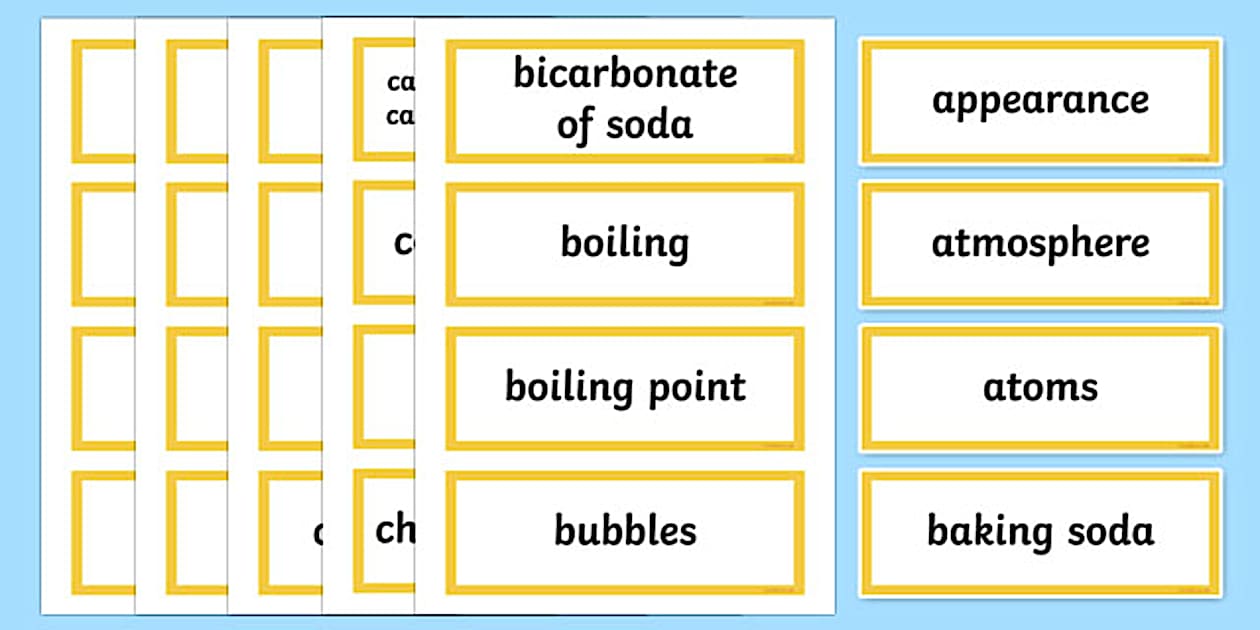 Editable Change Detectives Word Wall Display Cards - Twinkl