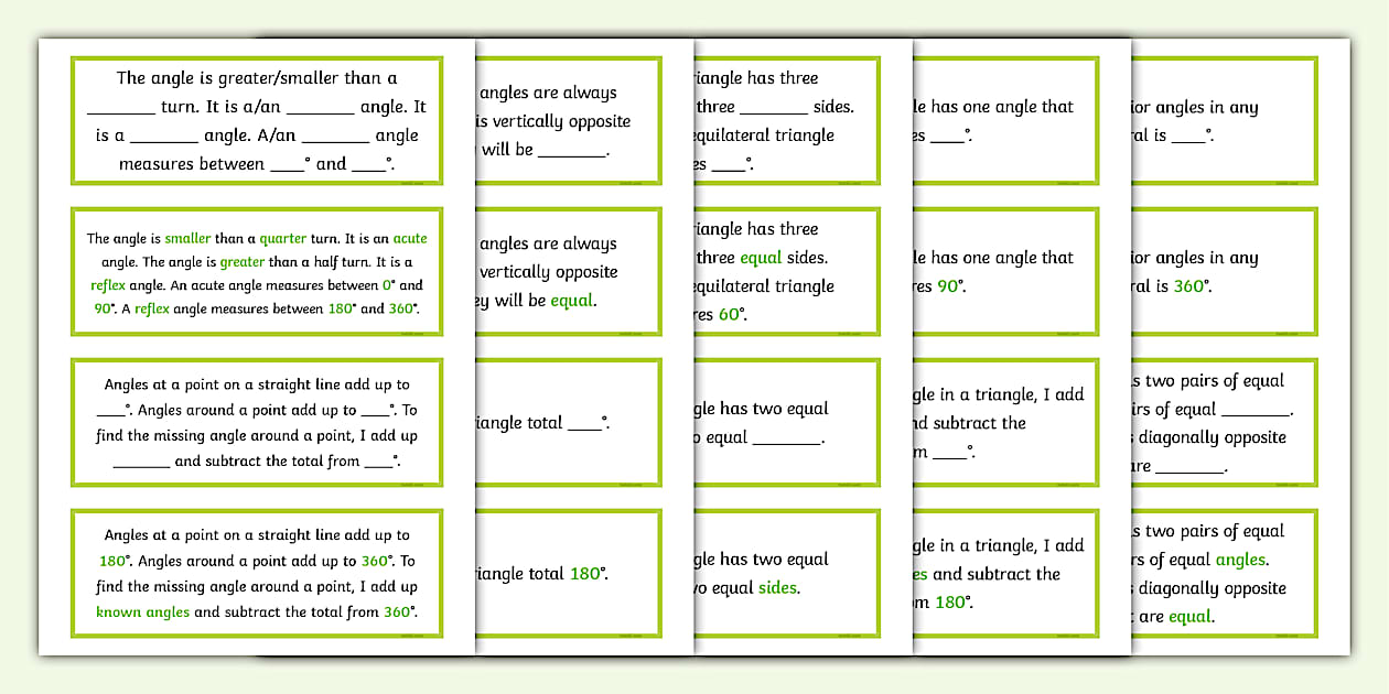 👉 Year 6 Properties of Shapes Stem Sentences - Twinkl