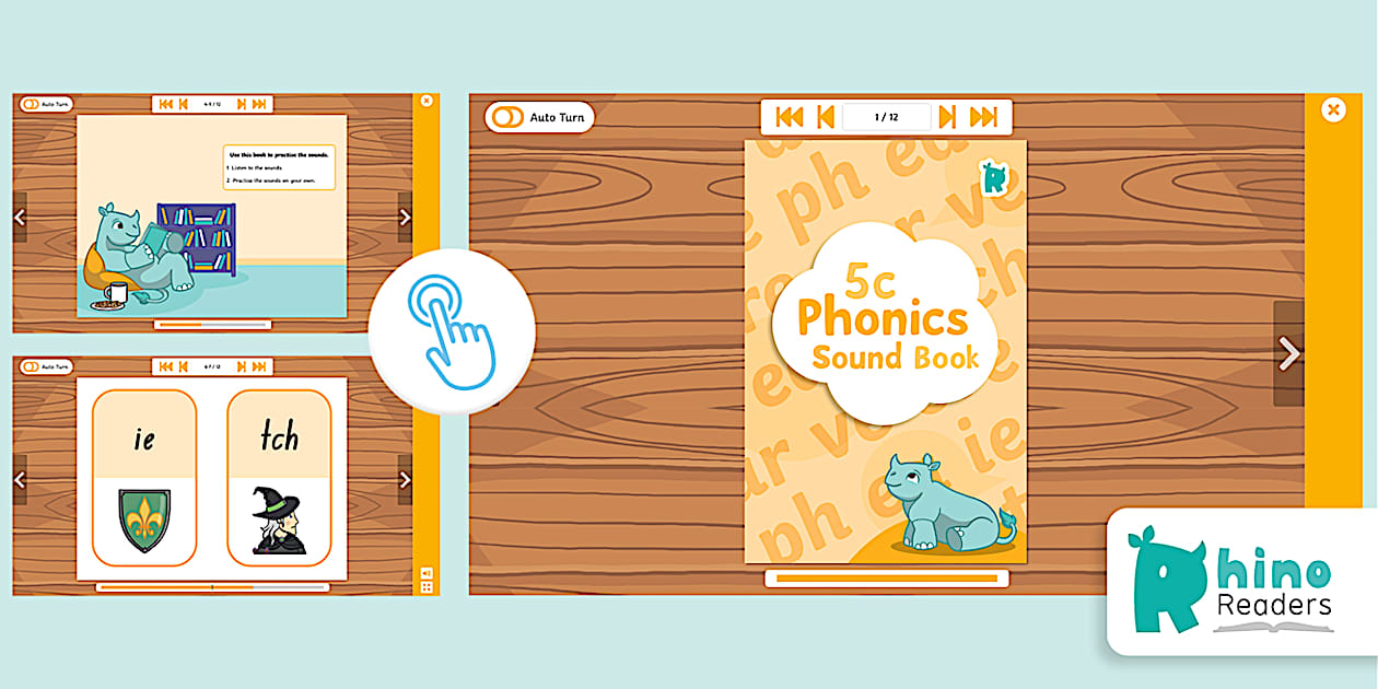 Phonics Sound Book: Level 5c (Teacher-Made) - Twinkl