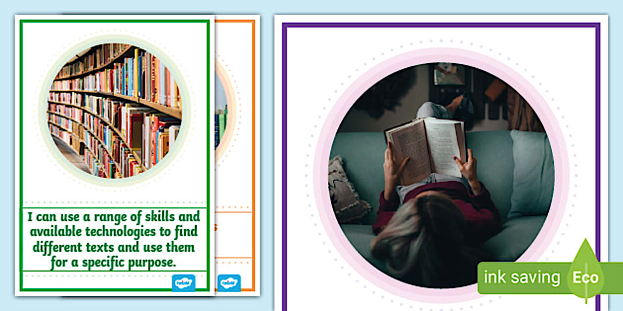 Reading Progressions Poster Pack - End of Year 8 - Twinkl