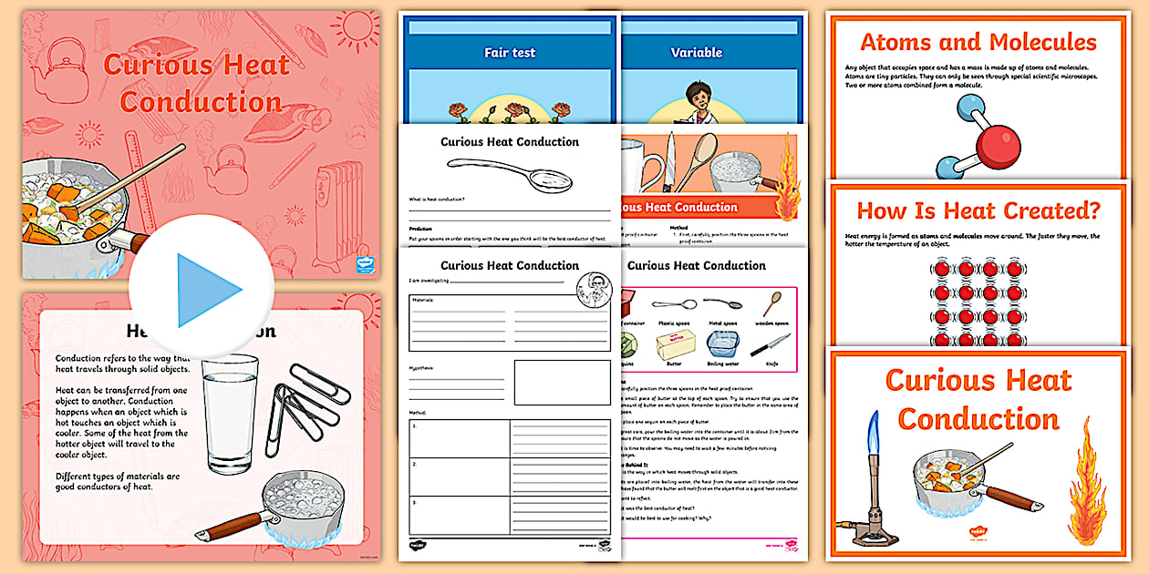 Activity To Show Conduction of Heat | Year 3 Science