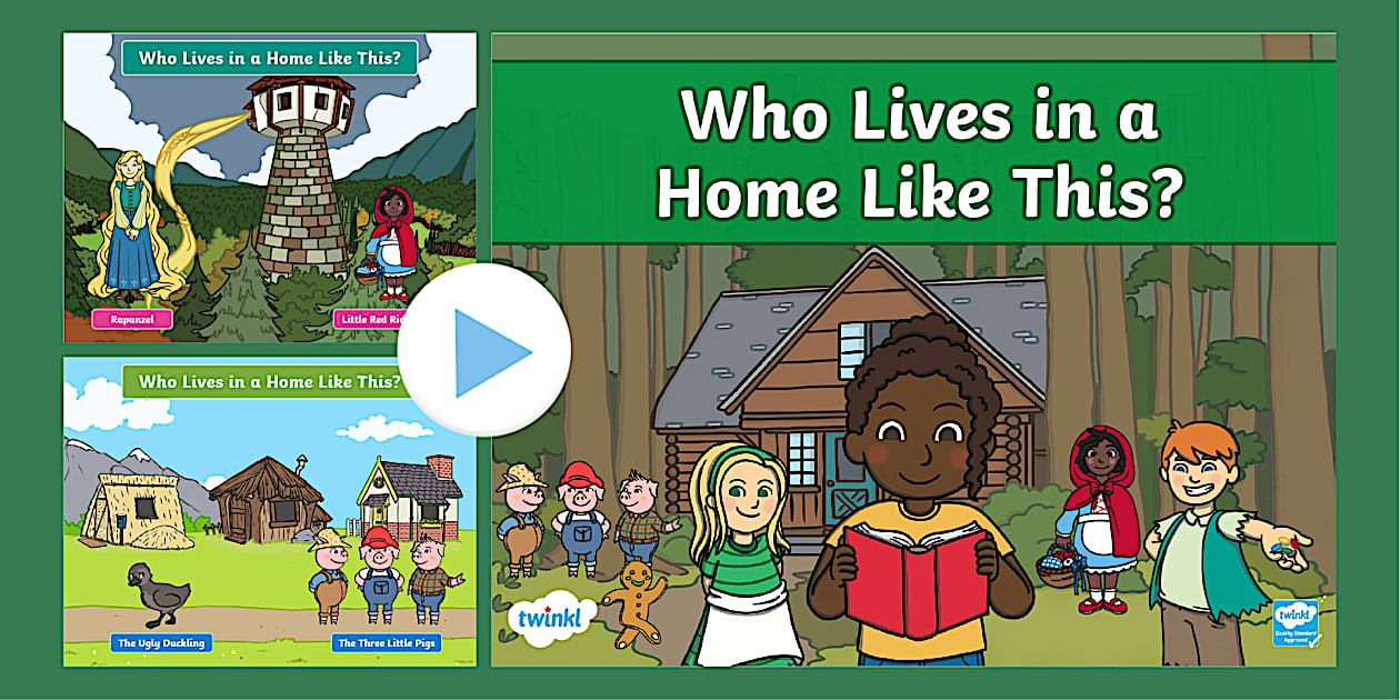 Who Lives in a House Like This? PowerPoint | Twinkl | EYFS