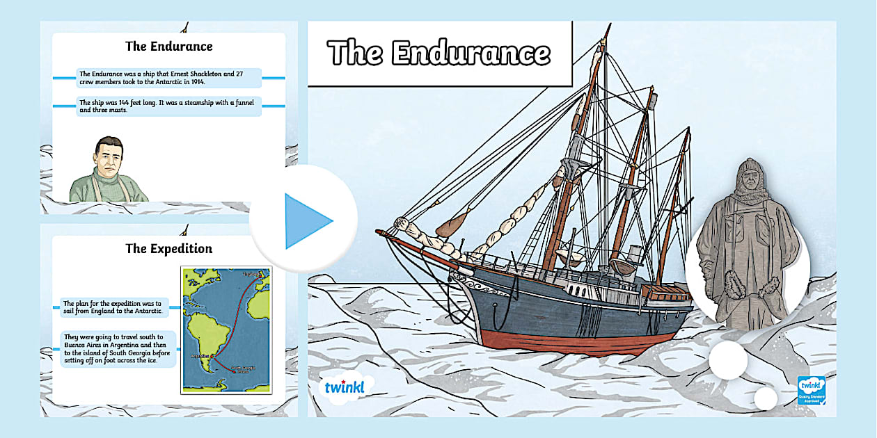 All About the Endurance - Shackleton's Endurance PowerPoint