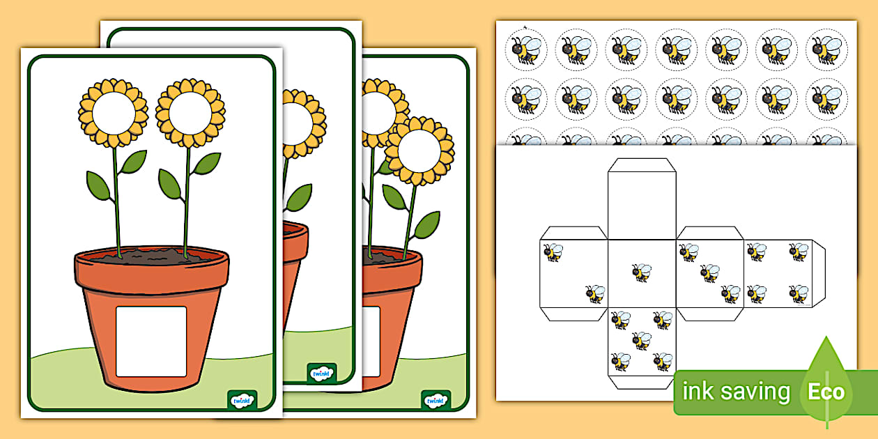 👉 Flowers and Bees Part-Whole Activity Pack | Twinkl