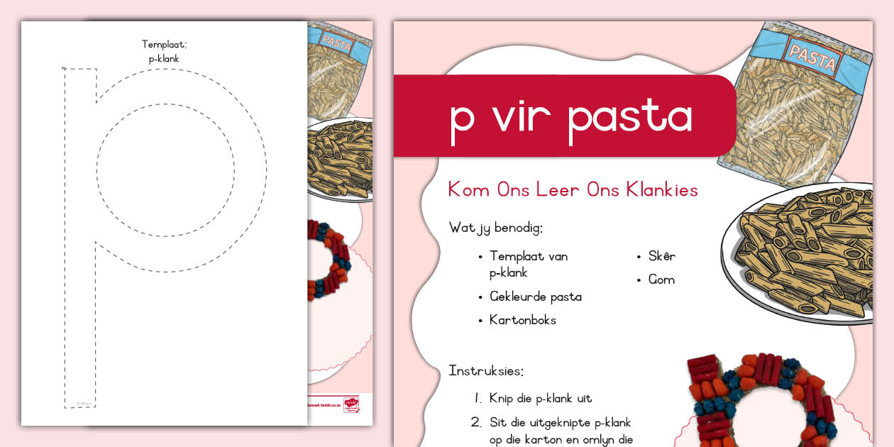 Graad R Klanke Sensoriese Klank-Assosiasie p (teacher made)