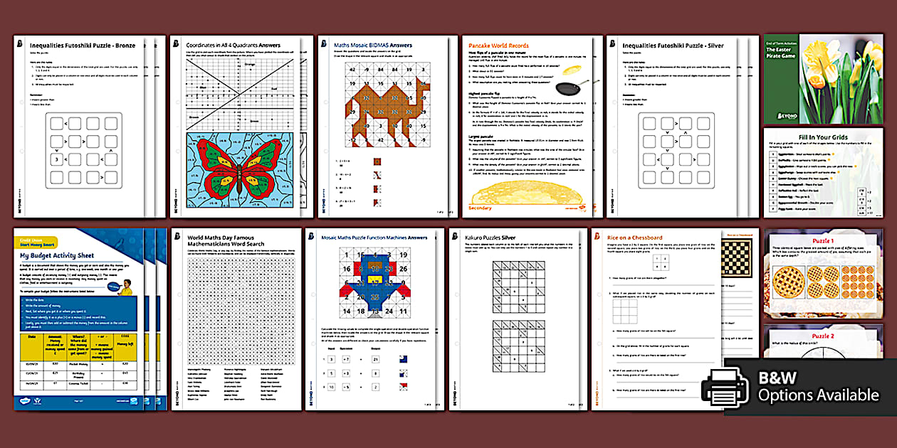 👉 Maths Form Time Activities Pack - Spring Term - Twinkl
