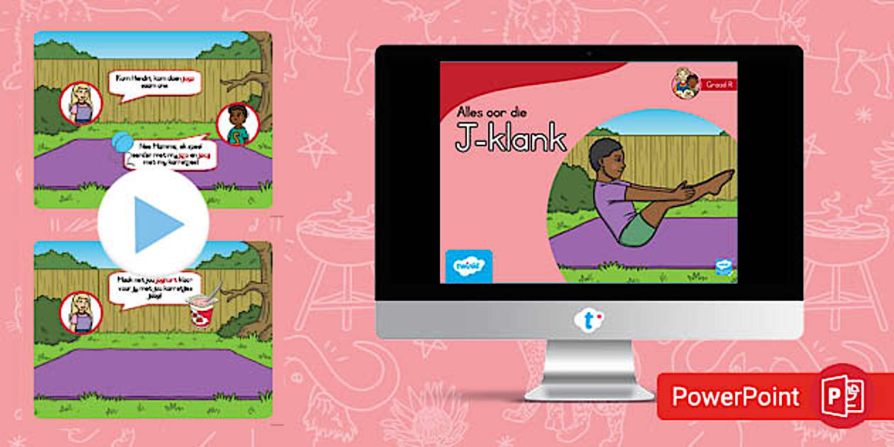 FREE! - Graad R Klanke PowerPoint j (Teacher-Made) - Twinkl
