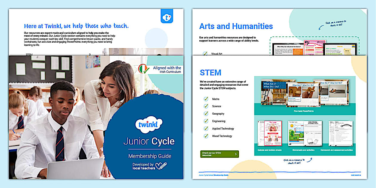 Junior Cycle Membership Guide | Junior Cycle | Twinkl