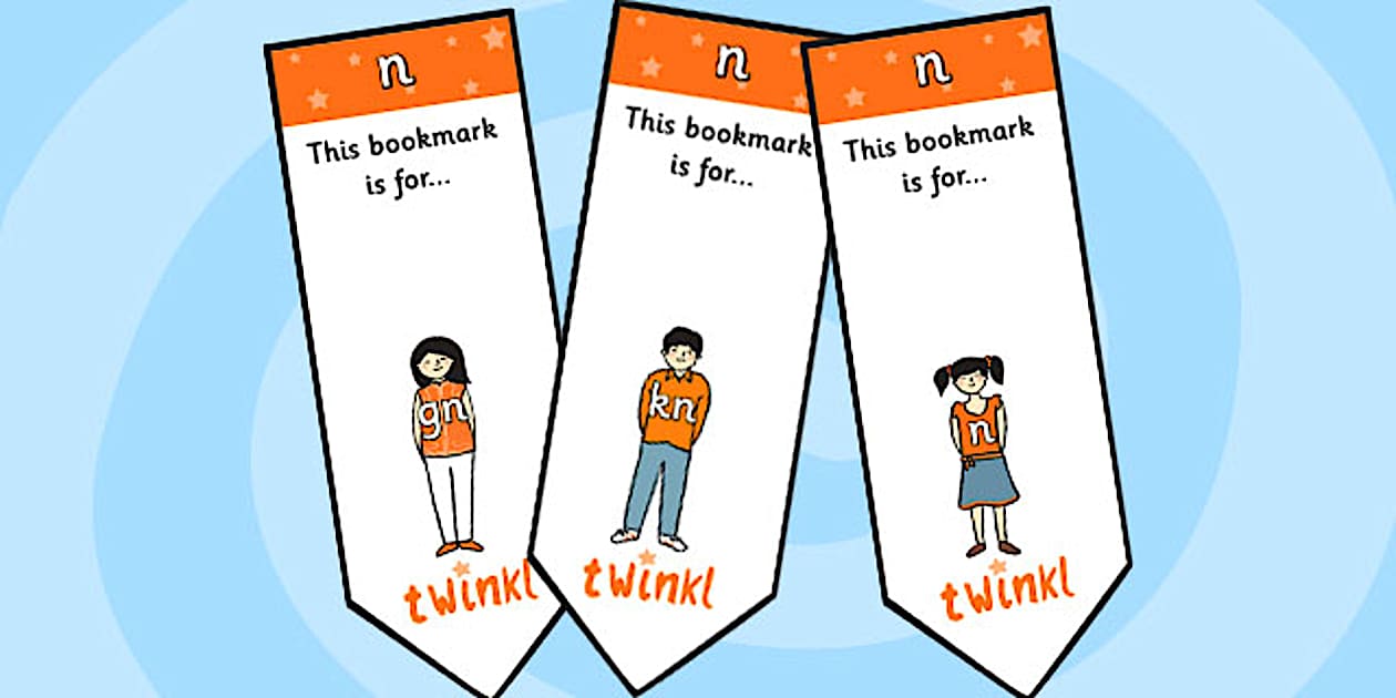 n Sound Family Editable Bookmarks (teacher made) - Twinkl