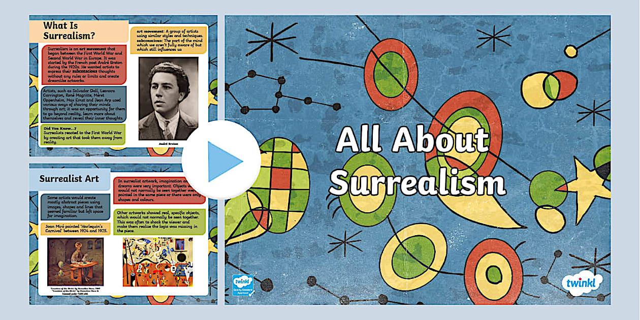 KS2 All About Surrealism PowerPoint (teacher made) - Twinkl