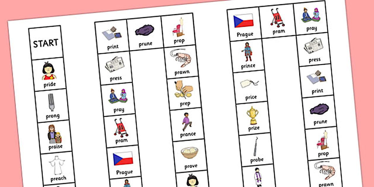 PR Sound Board Game (teacher made) - Twinkl