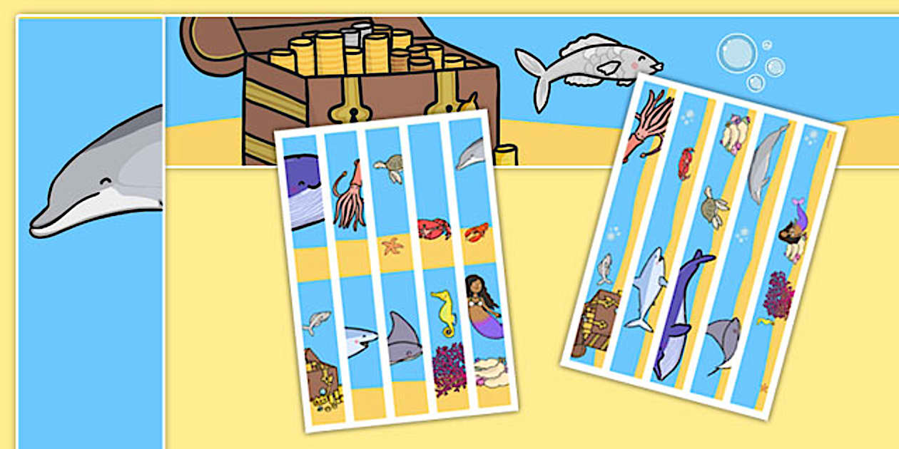 The Little Fish Display Borders (teacher made) - Twinkl