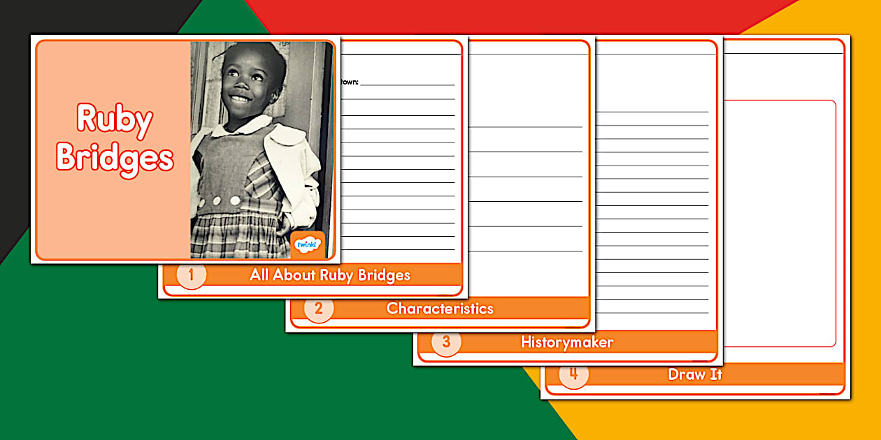 Ruby Bridges Worksheet | Resource | Twinkl USA - Twinkl