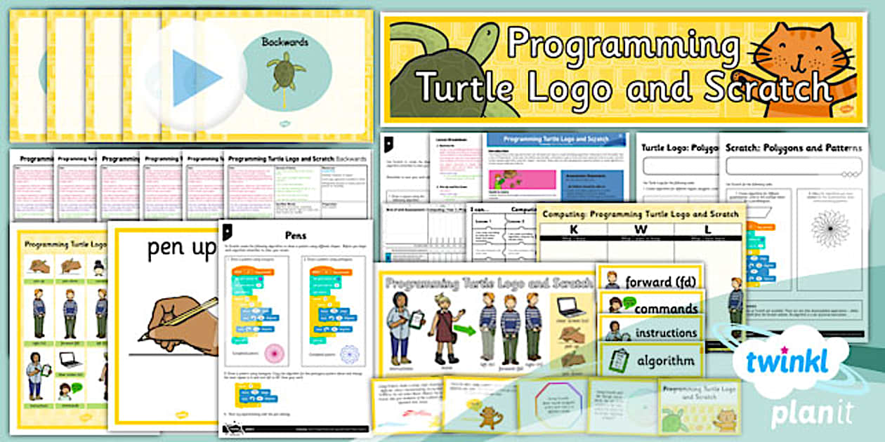 Scratch And Logo | Complete Unit Pack | Year 3 Computing