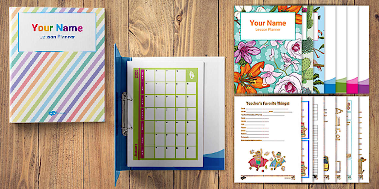 Teacher's File Cover Page - Twinkl South Africa