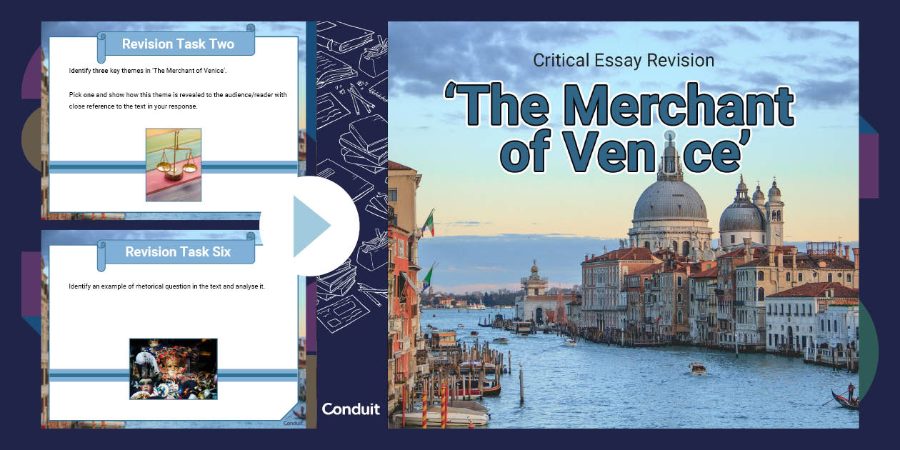 'The Merchant of Venice' Revision PowerPoint (teacher made)