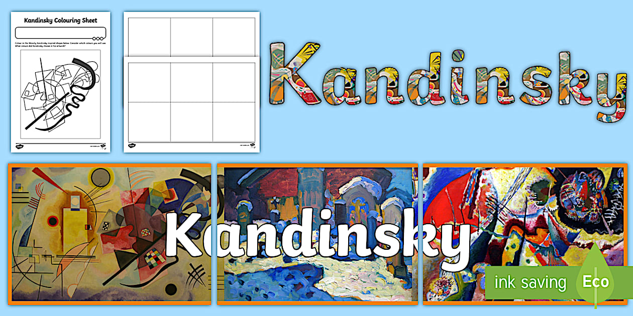 CFE Second Level Wassily Kandinsky Resource Pack - Twinkl
