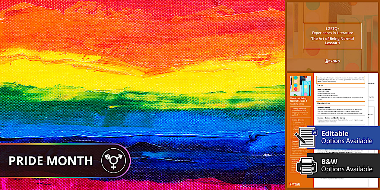 The Art of Being Normal Lesson 1 | LGBTQ+ Experiences