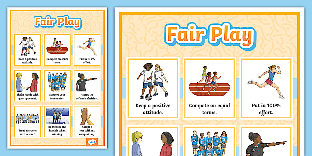 Fair Play Display Poster - Twinkl - KS2 (teacher made)